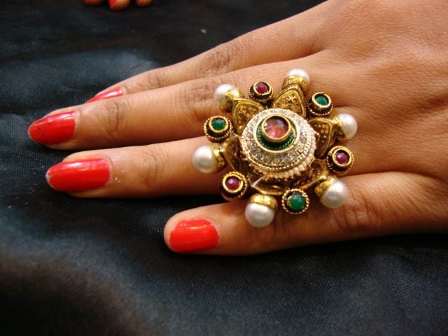 Beautiful Finger Rings by Chaahat Jewellery - Jewellery Designs