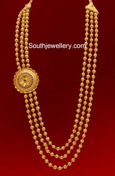 80 Grams Gundla Mala - Indian Jewellery Designs