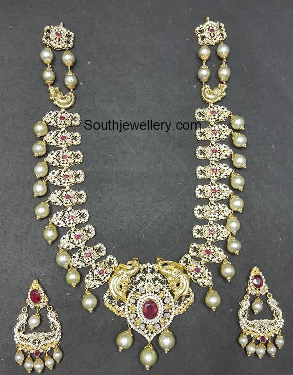 CZ Stones Haram - Indian Jewellery Designs