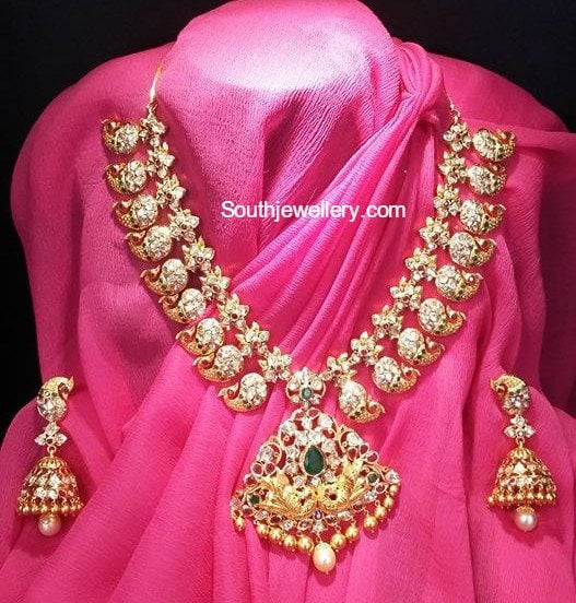 Antique Pacchi Mango Mala - Indian Jewellery Designs
