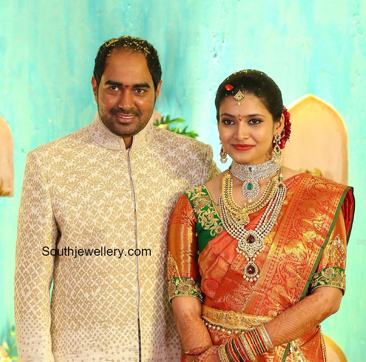 Ramya's Engagement Jewellery - Indian Jewellery Designs