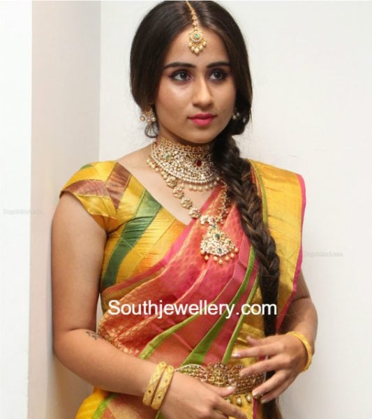 Uncut Diamond Jewellery by Manepally - Indian Jewellery Designs