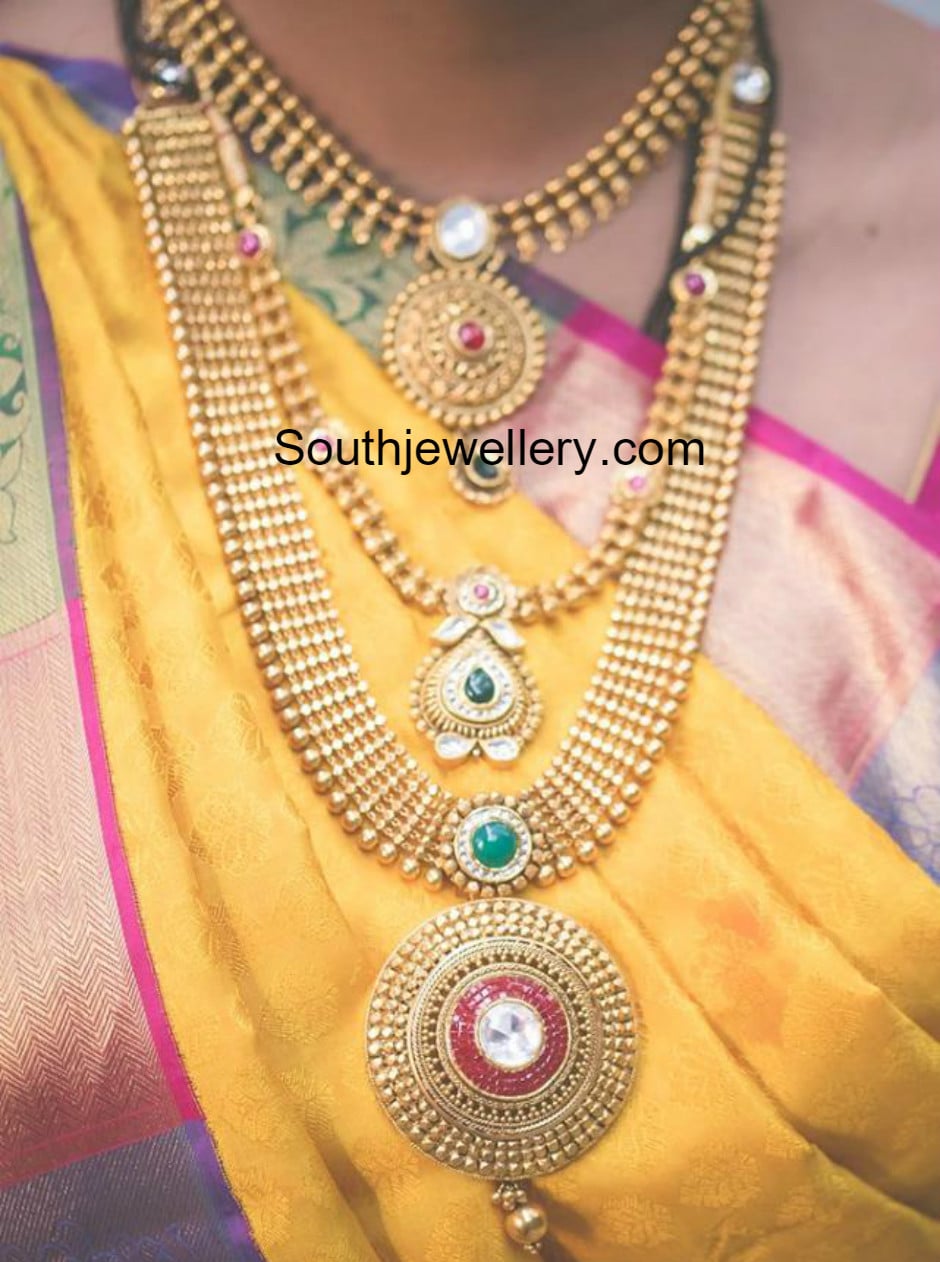 Indian Gold Necklaces Models
