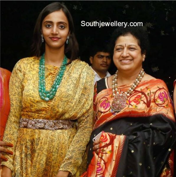 Lakshmi Pranathi and Shalini Nandamuri in Statement Jewellery - Indian ...