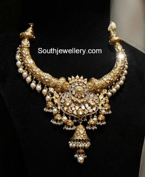 Hasli Style Necklace - Indian Jewellery Designs
