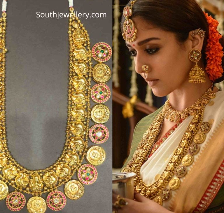 Nayanthara jewellery in Sye Raa Narasimha Reddy - Indian Jewellery Designs