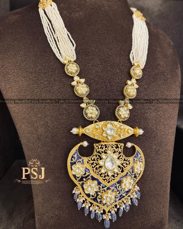 Heritage pearl mala - Indian Jewellery Designs