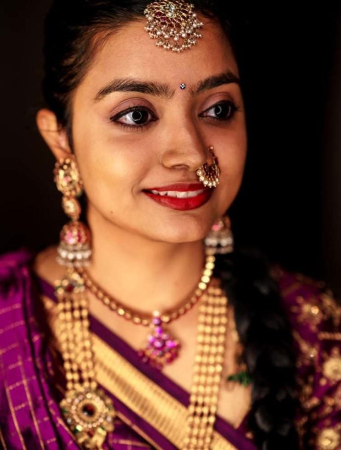 Puja Lagadapati in bridal jewellery - Indian Jewellery Designs