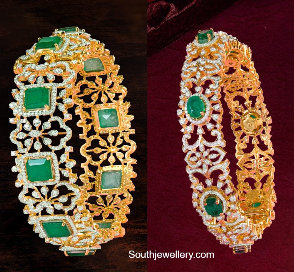 Diamond Bangles latest jewelry designs - Page 2 of 22 - Indian ...