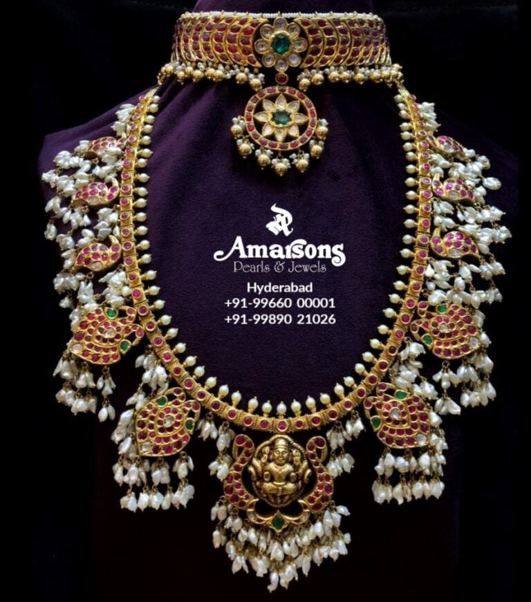 Kundan long chain latest jewelry designs - Page 6 of 25 - Indian ...