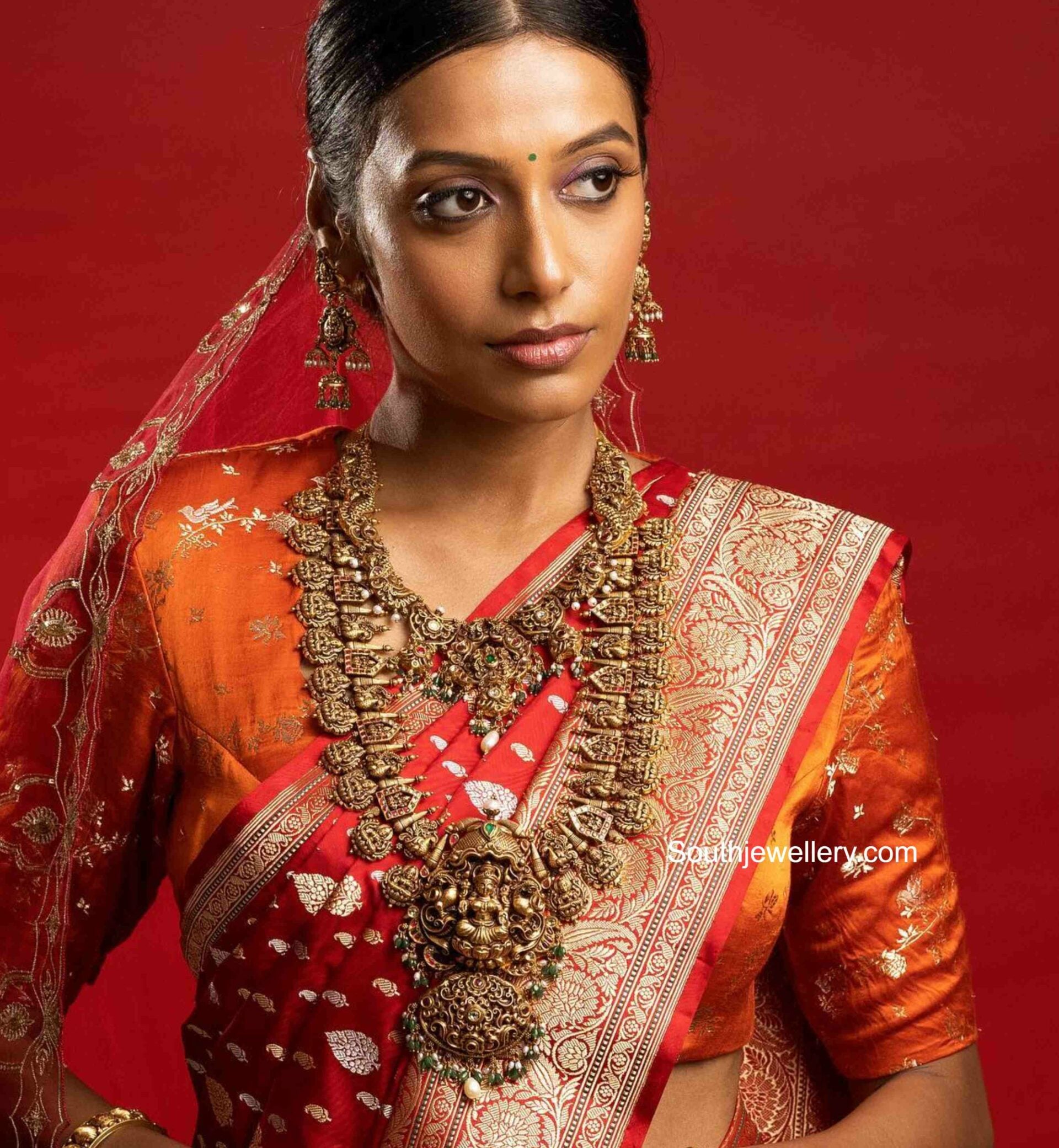 Bridal temple jewellery set - Indian Jewellery Designs